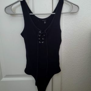 Ambiance Tops | Never Worn Yellow Ribbed Bodysuit | Poshmark